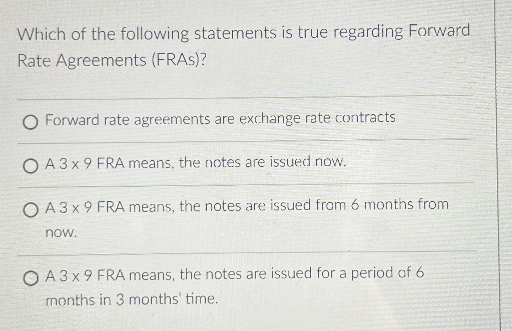 Solved Which of the following statements is true regarding | Chegg.com