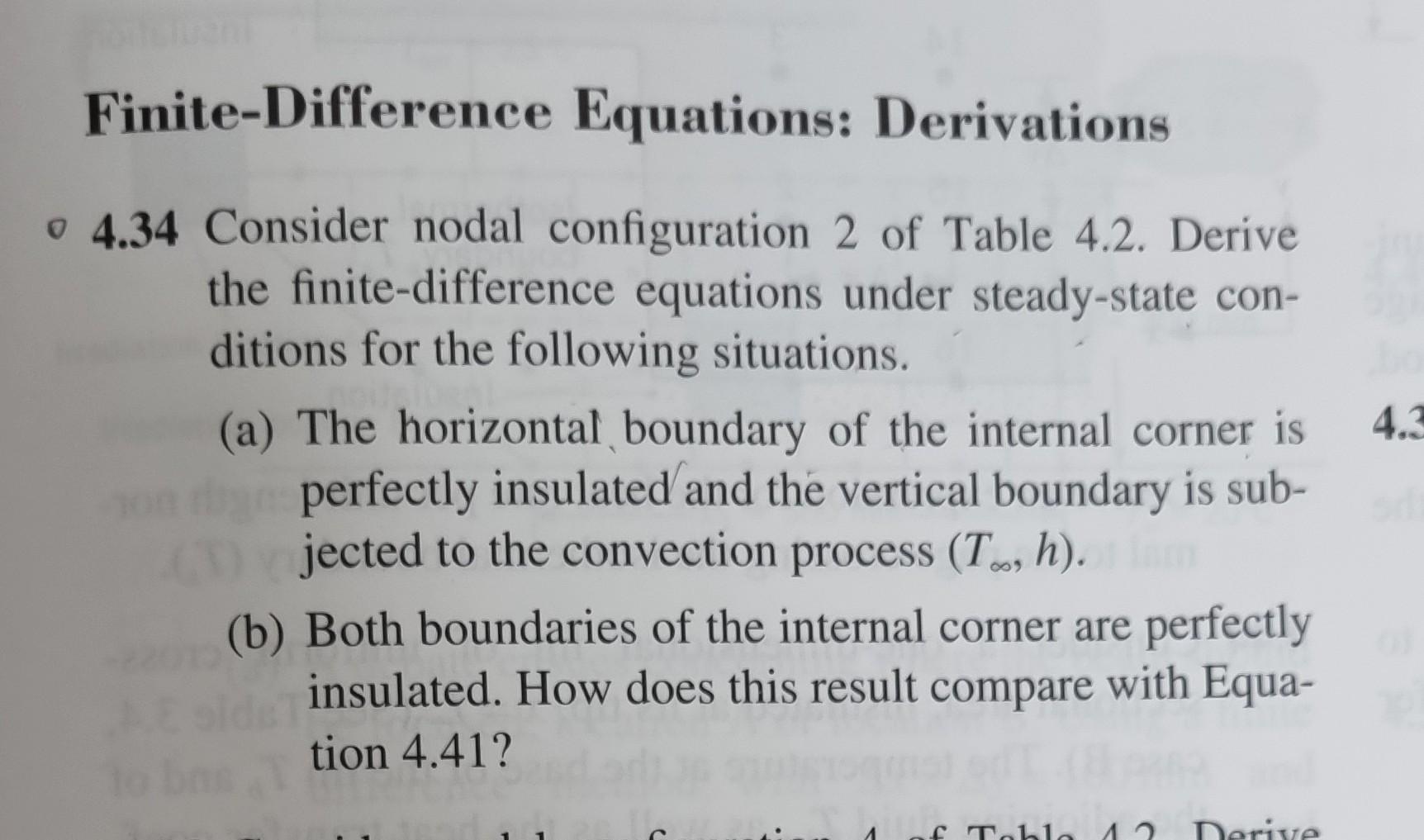 Solved Finite Difference Equations Derivations 4 34