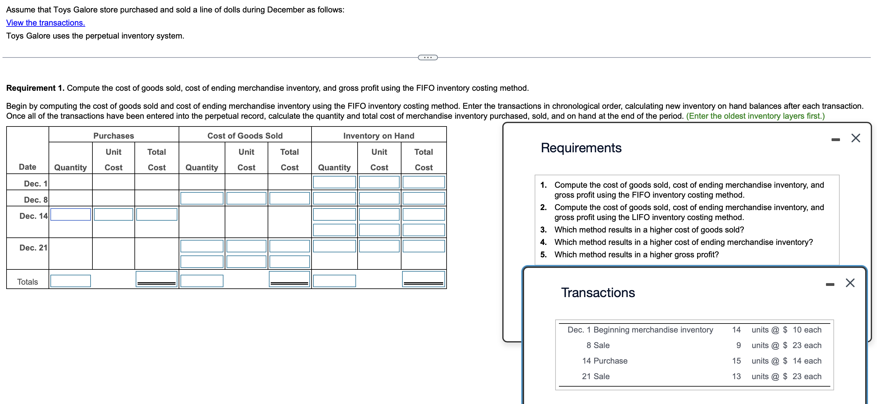 Please help with all requirements. Thank you | Chegg.com