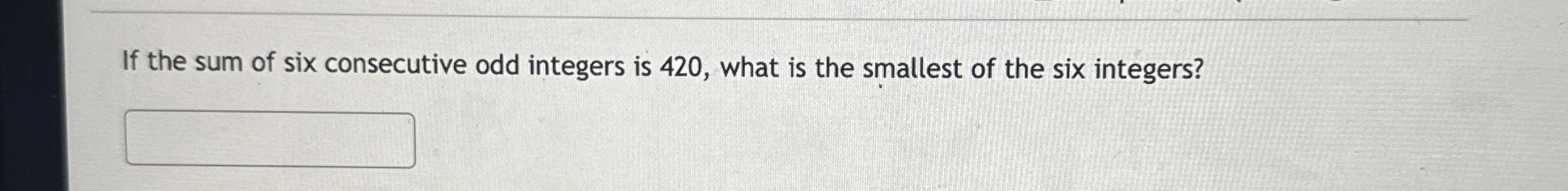 Solved The sum of three consecutive even integers is -216. | Chegg.com