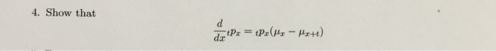Solved 4. Show that DetPa = tpa(Mix – Mz+t) | Chegg.com