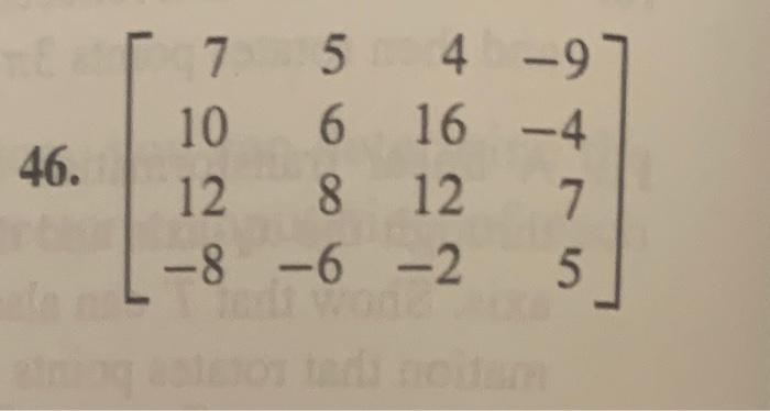 Solved let T be the linear transformation whose standard | Chegg.com