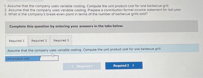 Solved SB Exercise 6-14 through Exercise 6-15 (Static) [The | Chegg.com