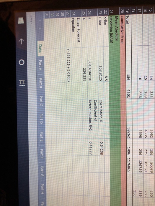 EXCEL PROBLEM SET 1 NOTE 1: In creating spreadshots, | Chegg.com