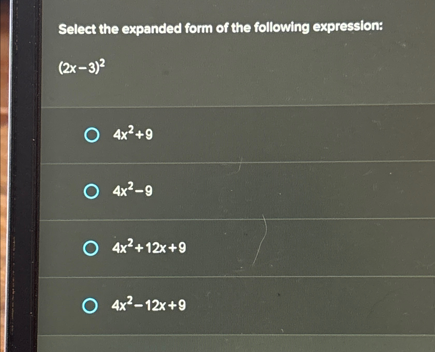 Solved Select the expanded form of the following | Chegg.com