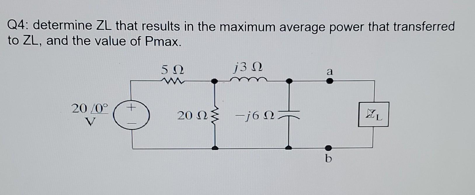 Solved Q4: determine Z that results in the maximum average | Chegg.com