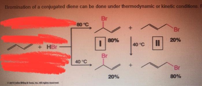 Solved Bromination of a conjugated diene can be done under | Chegg.com