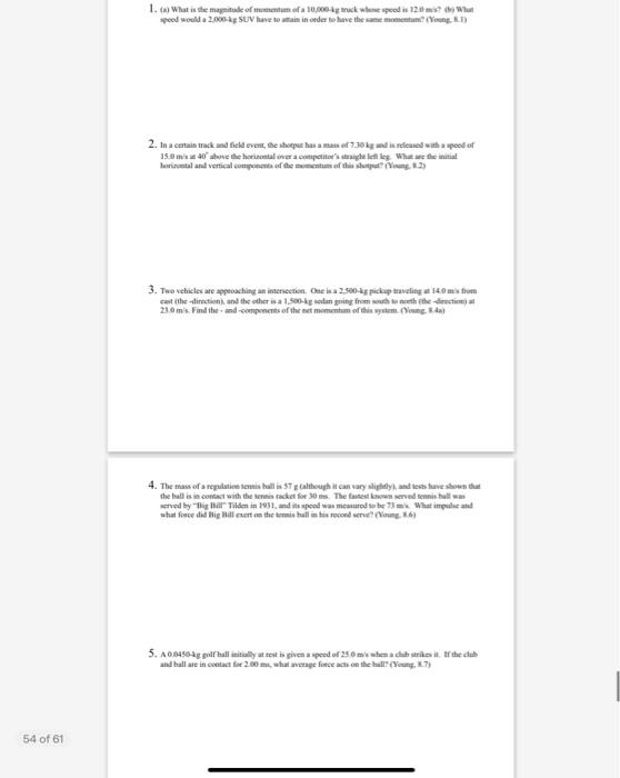 Solved 54 of 61 | Chegg.com