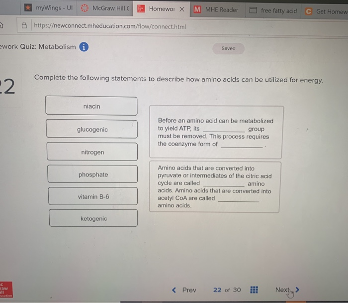 Solved myWings - U13 McGraw Hill Homewo X M MHE Reader free | Chegg.com