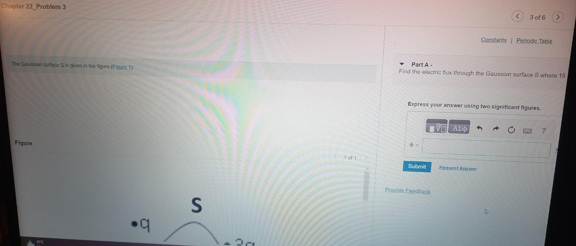 Solved SThe Gaussian surface S is given in the | Chegg.com