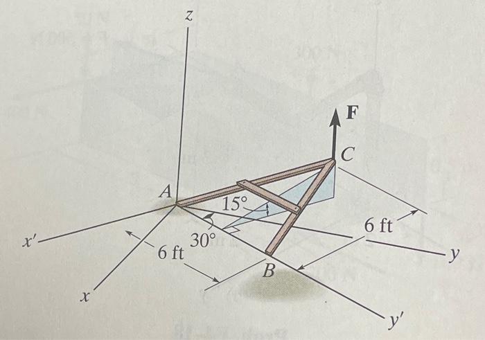 Solved The A-Frame is being hoisted into an upright position | Chegg.com