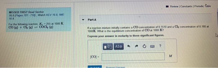 Solved Review Constants Periodic Table MISSED THIS? Read | Chegg.com