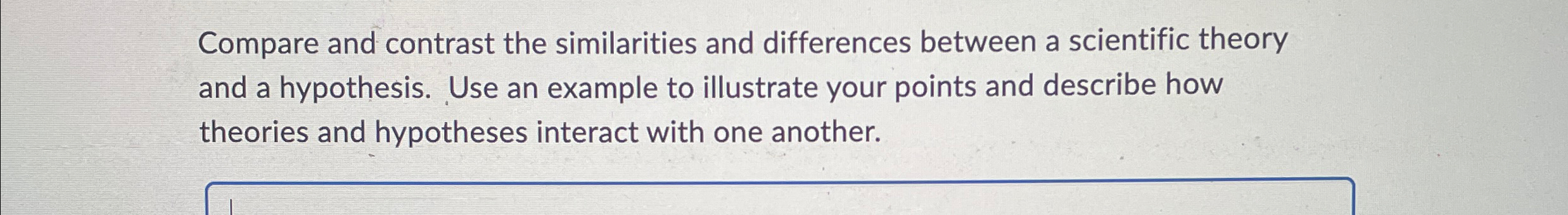 Solved Compare and contrast the similarities and differences | Chegg.com