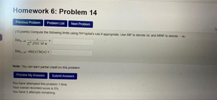 Solved Homework 6 Problem 14 Previous Problem Problem List 8994