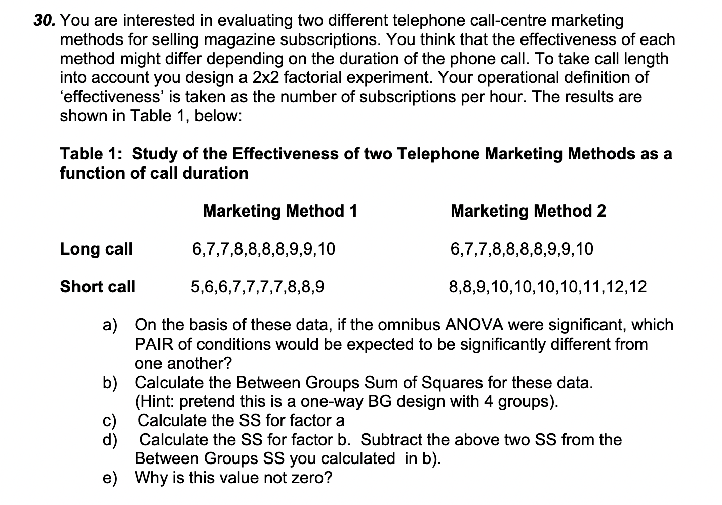 You are interested in evaluating two different | Chegg.com