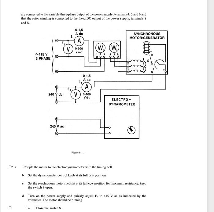 Solved are connected to the variable three-phase output of | Chegg.com
