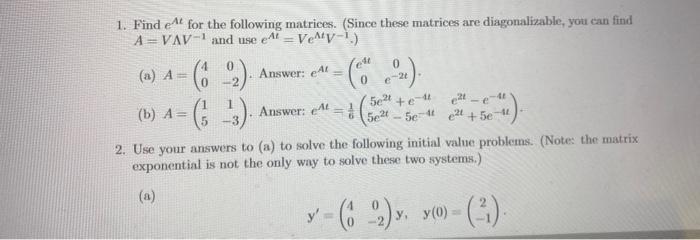 Solved 1) The anwsers are provided. Please show detailed | Chegg.com