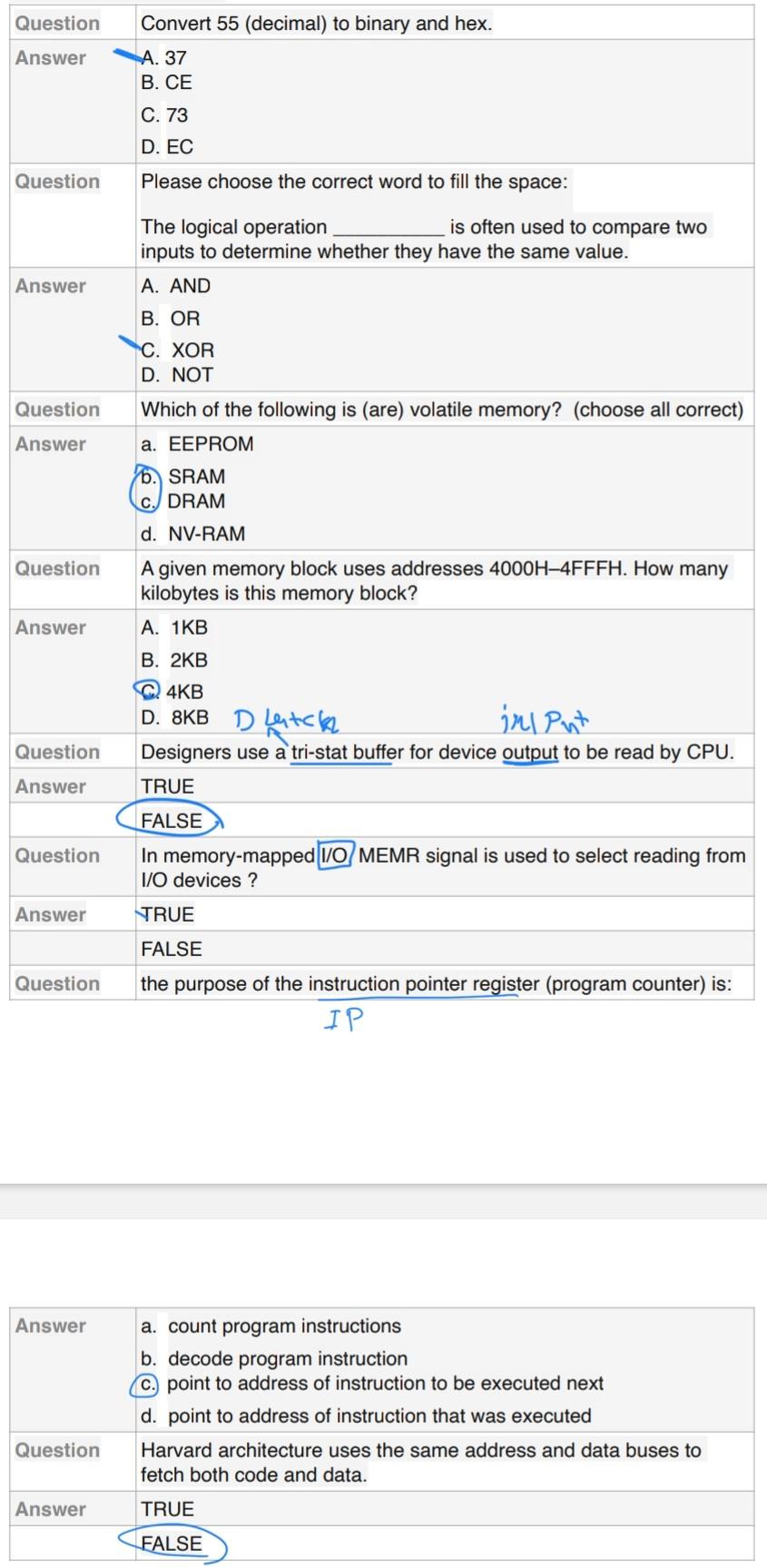 Solved \begin{tabular}{|l|l|} \hline Question & Convert 55 | Chegg.com