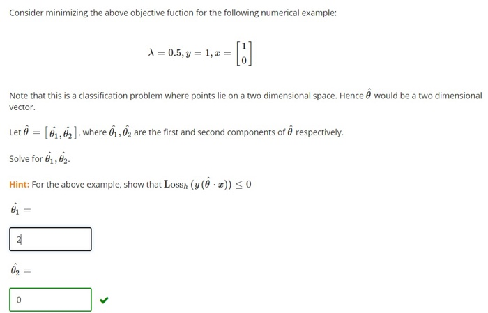 Solved In this problem, we will investigate minimizing the | Chegg.com
