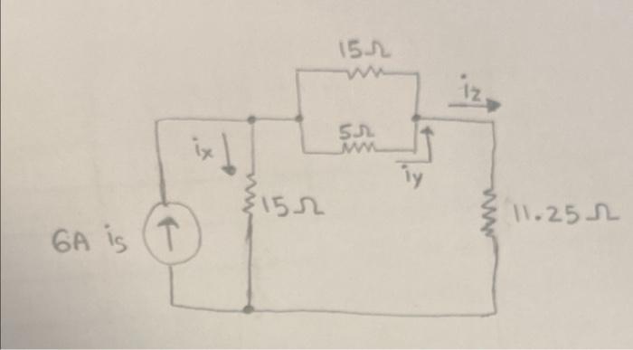 Solved Consider the circuit. Find ix value. Use norton | Chegg.com