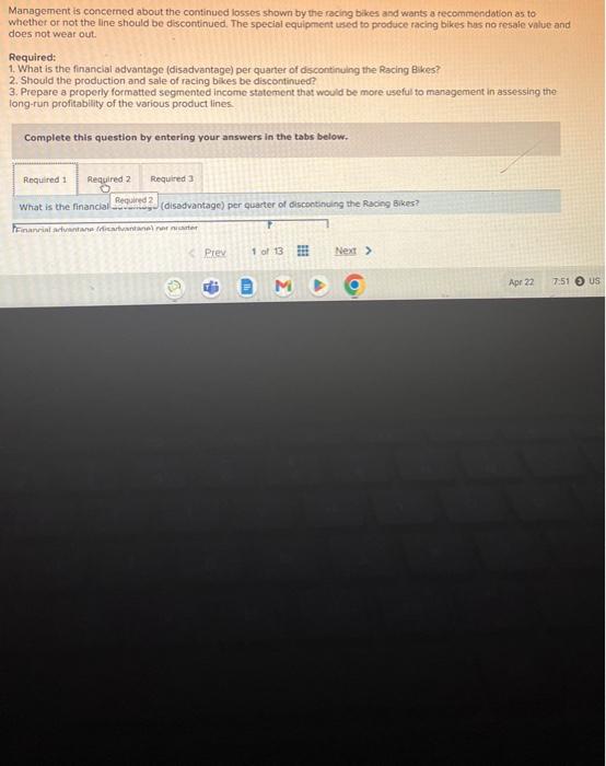 Solved Exercise 11-2 (Algo) Dropping or Retaining a Segment | Chegg.com