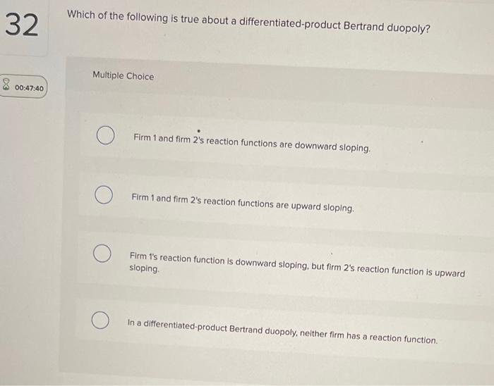 Solved Which of the following is true about a | Chegg.com