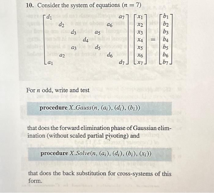 Solved I need to write a MATLAB code that does foward | Chegg.com