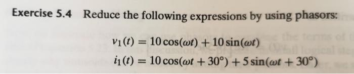 Solved Exercise 5.4 Reduce the following expressions by | Chegg.com