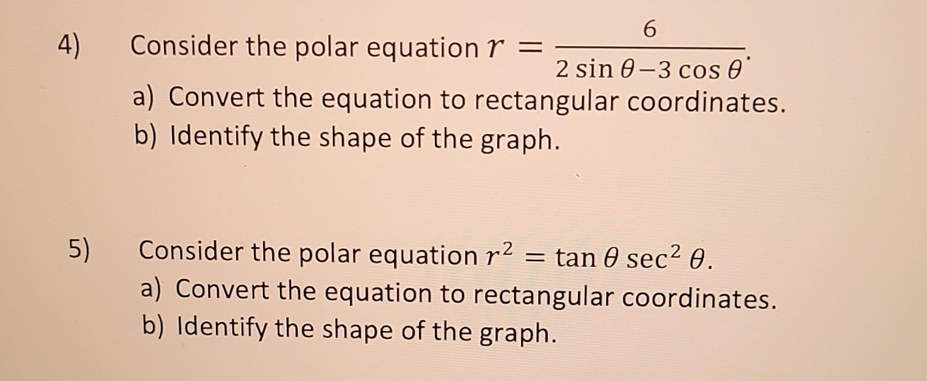 Solved Please show work for all problems. 1) Consider the | Chegg.com