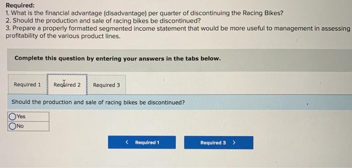 Solved Exercise 6-2 (Algo) Dropping or Retaining a Segment | Chegg.com