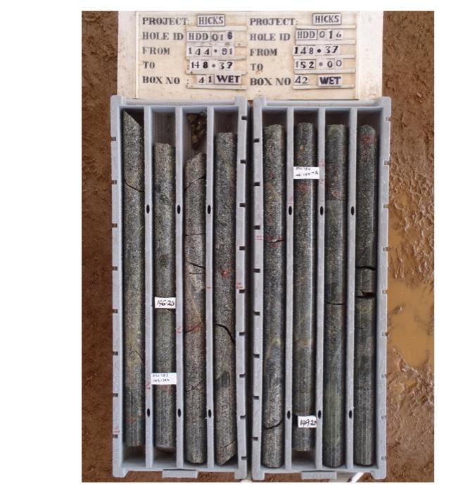 Solved 2. create a log sheet and conduct core logging on the | Chegg.com