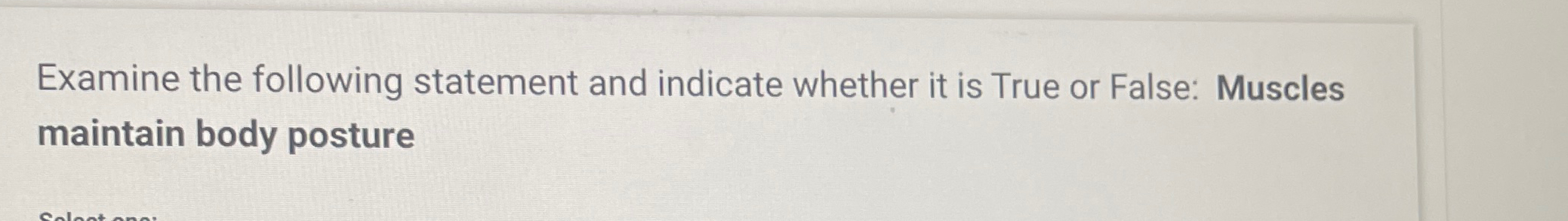 Solved Examine the following statement and indicate whether | Chegg.com