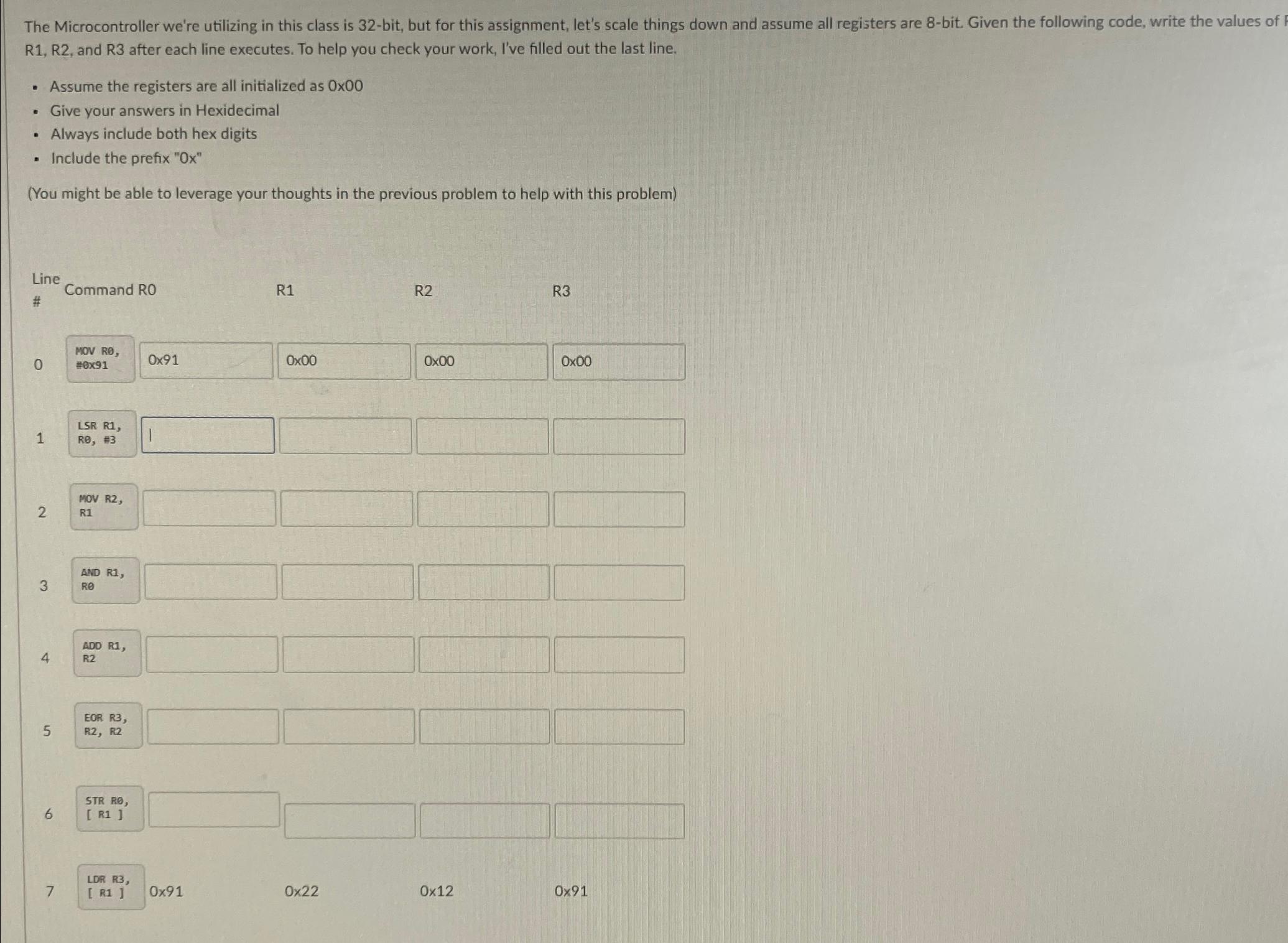 Solved The Microcontroller we're utilizing in this class is | Chegg.com