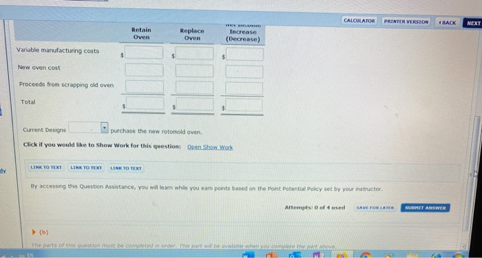 Solved Current Designs 20-01 (Part 2) a-b (Part Level | Chegg.com