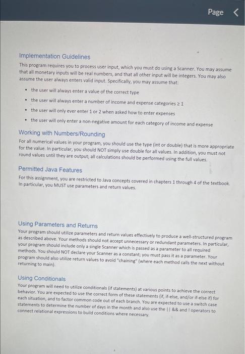 Solved CSC 15 Programming Assignment 4 Budgeter Program | Chegg.com