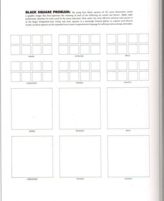 BLACK SQUARE SOLUTIONS: | Chegg.com