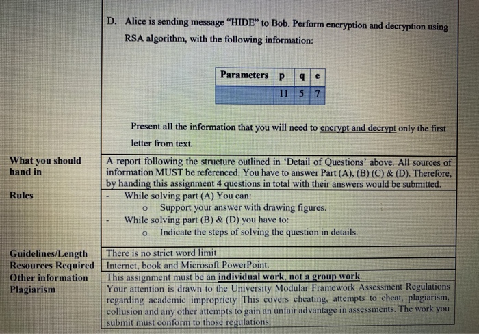 Outline of problem :The DES (Data Encryption | Chegg.com