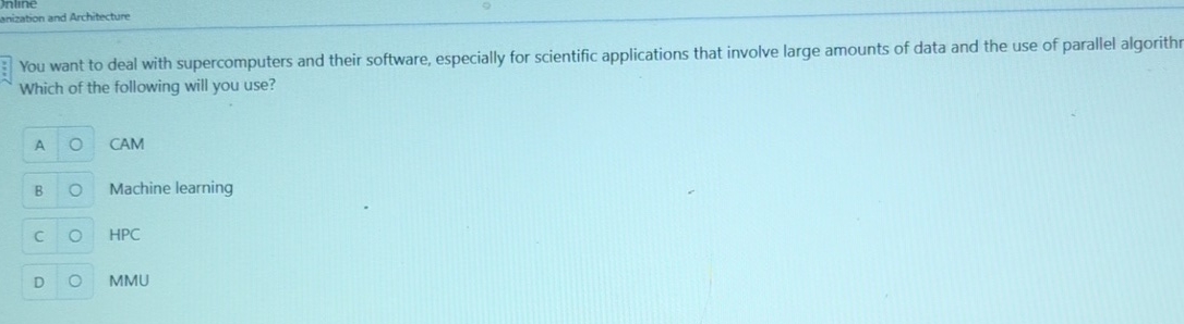 Solved anization and ArchitectureYou want to deal with | Chegg.com