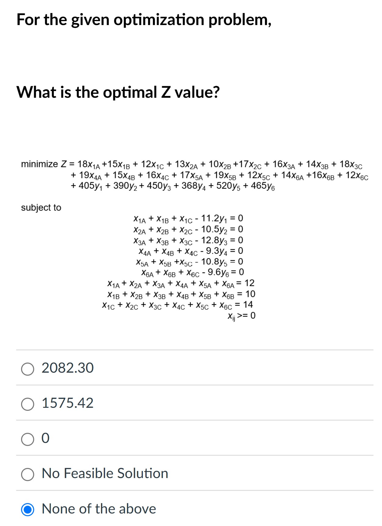Solved Please Use excel to solve:For the given optimization | Chegg.com