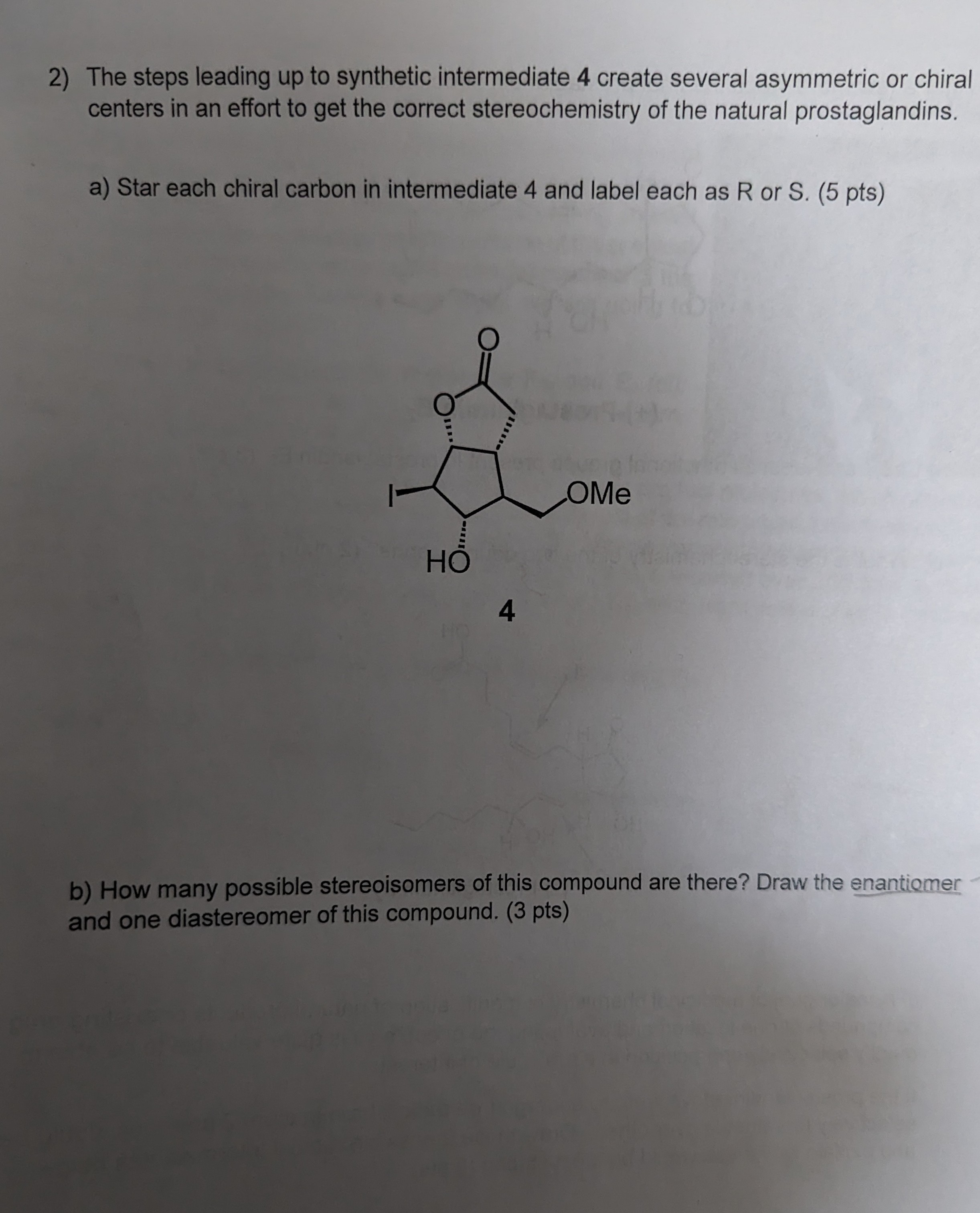 Solved The steps leading up to synthetic intermediate 4 | Chegg.com
