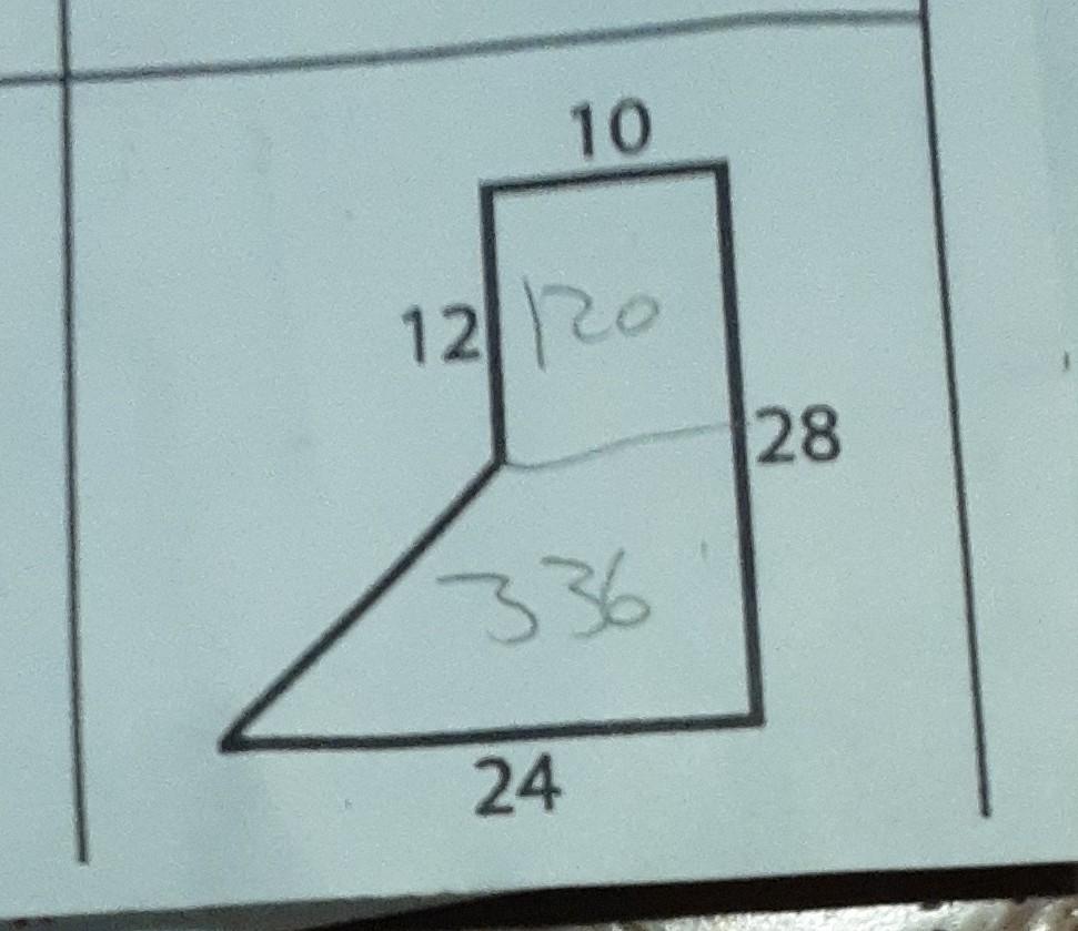 Solved Doing area of composite figures and I have no idea | Chegg.com