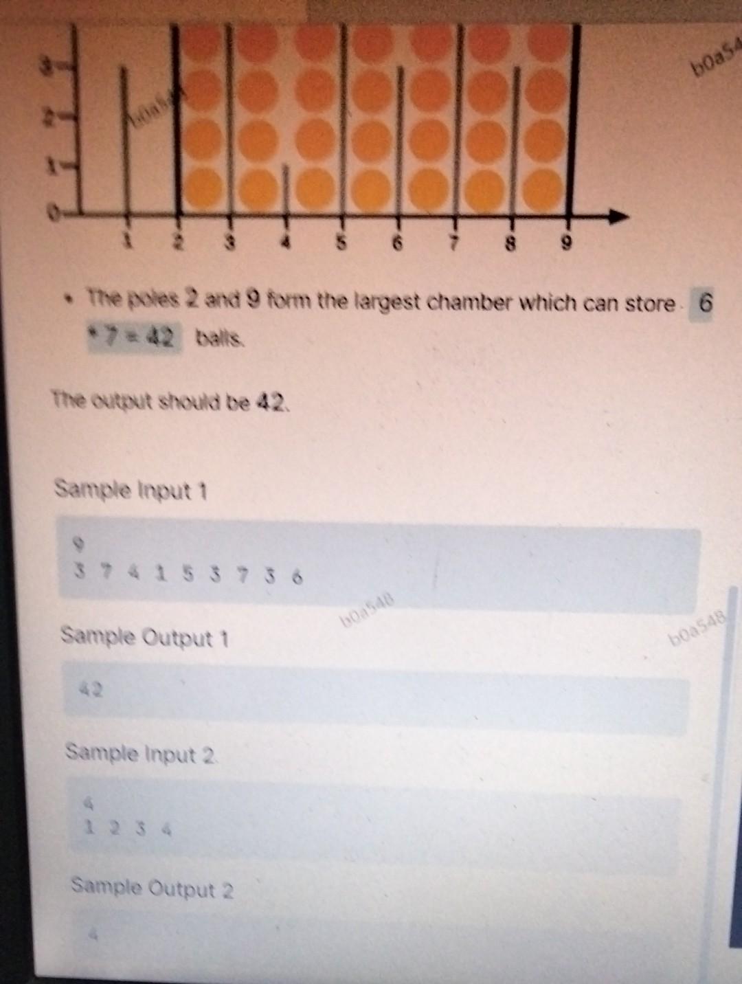 Solved Easy Problem - 2 James has arranged N number of poles | Chegg.com
