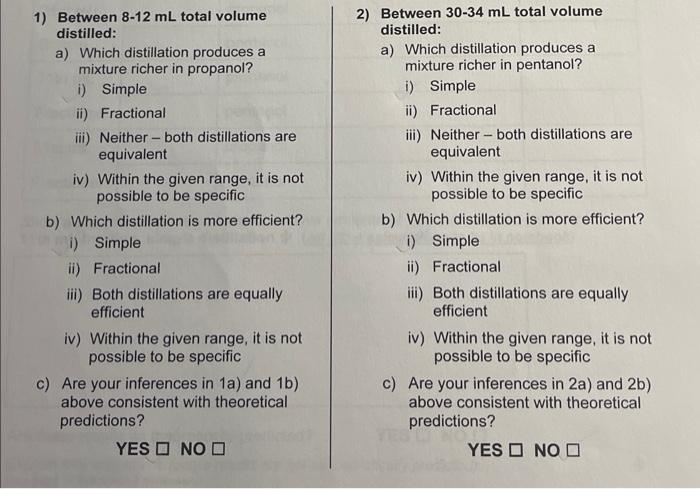 Solved 50 mL 50:50 (v:v) 1-propanol and 1-pentanol - Simple | Chegg.com