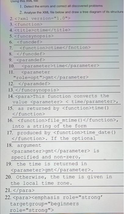 Solved 1. Detect the errors and correct all discovered | Chegg.com