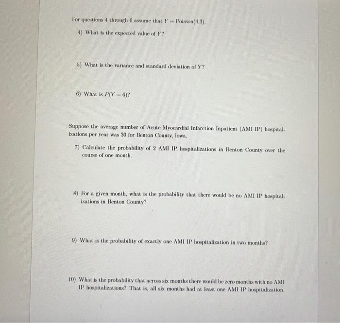 Solved When applicable: calculate answers to four decimal | Chegg.com