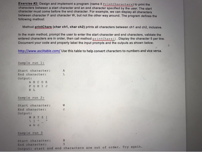 Solved Exercise 2 Design And Implement A Program Name It 