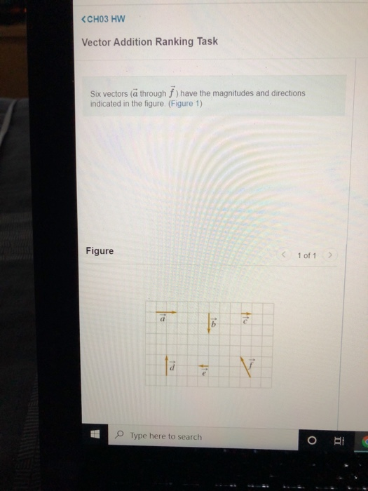 Solved a b d V Type here to search O 바 Part A Rank the | Chegg.com