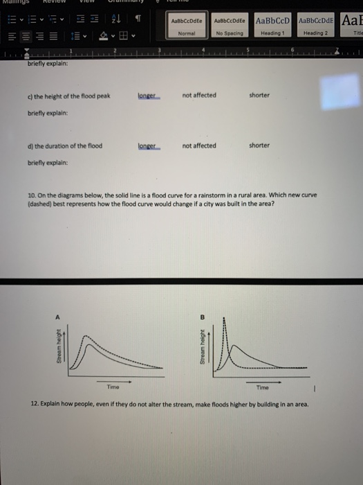 Solved 8. How would building a city with concrete parking | Chegg.com