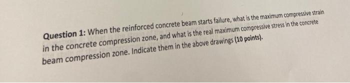 Solved Problem 5: For the reinforced concrete beam shown | Chegg.com