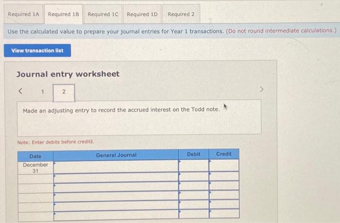 Solved Use those calculated values to prepare your journal | Chegg.com